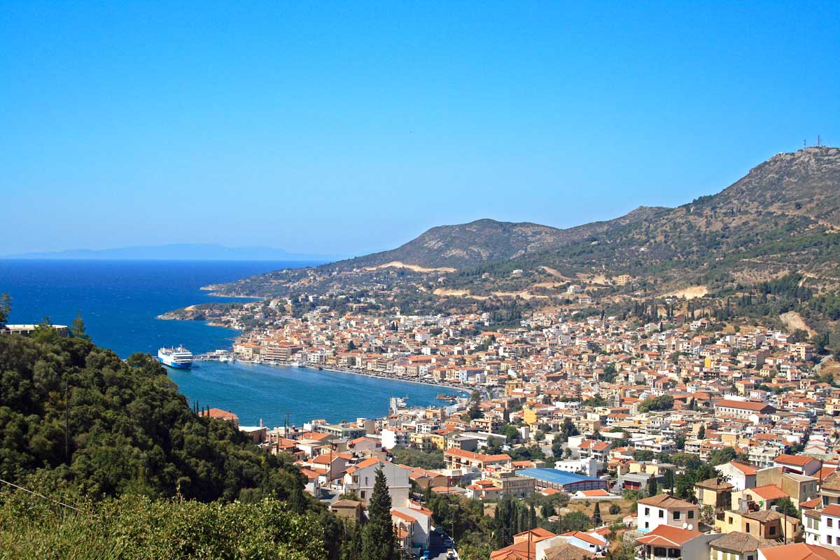 Samos City Hotel, Vathy, Samos Turu 2026 - Samos'a Feribot
